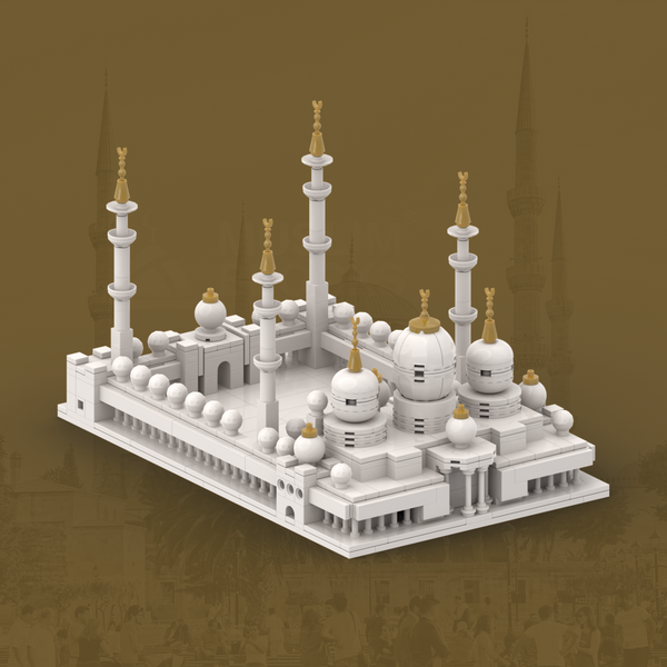 Abu Dhabi Mosque - Islamic Building Blocks Set Sheikh Zayed Grand Mosq ...